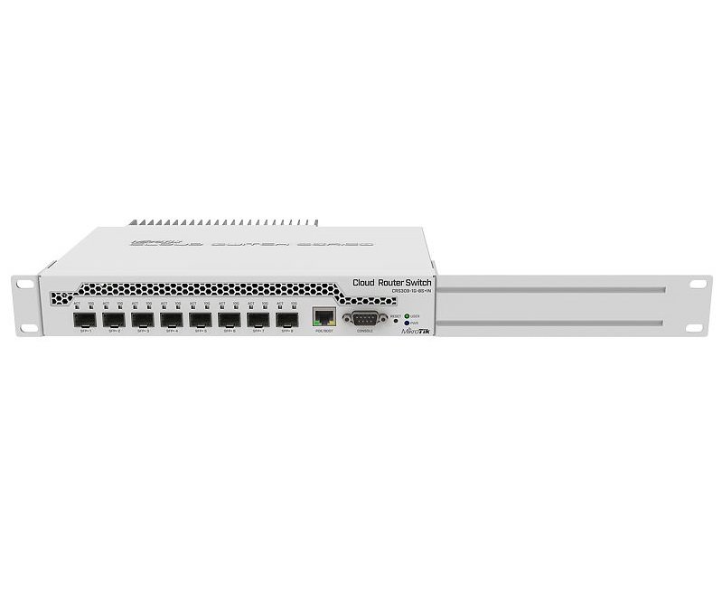 MikroTik Cloud Router Switch CRS309-1G-8S+IN, Dual Boot, 8x SFP+, 1x ...