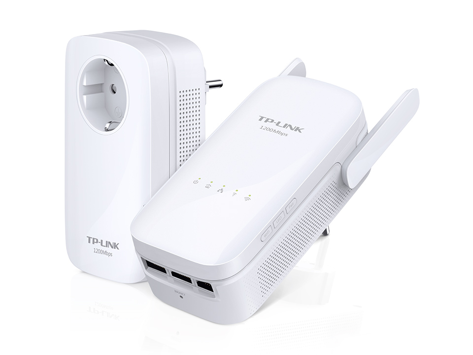 TP-Link Powerline extender TL-WPA8630KIT - Starter Kit, AV1200 Gigabit ...